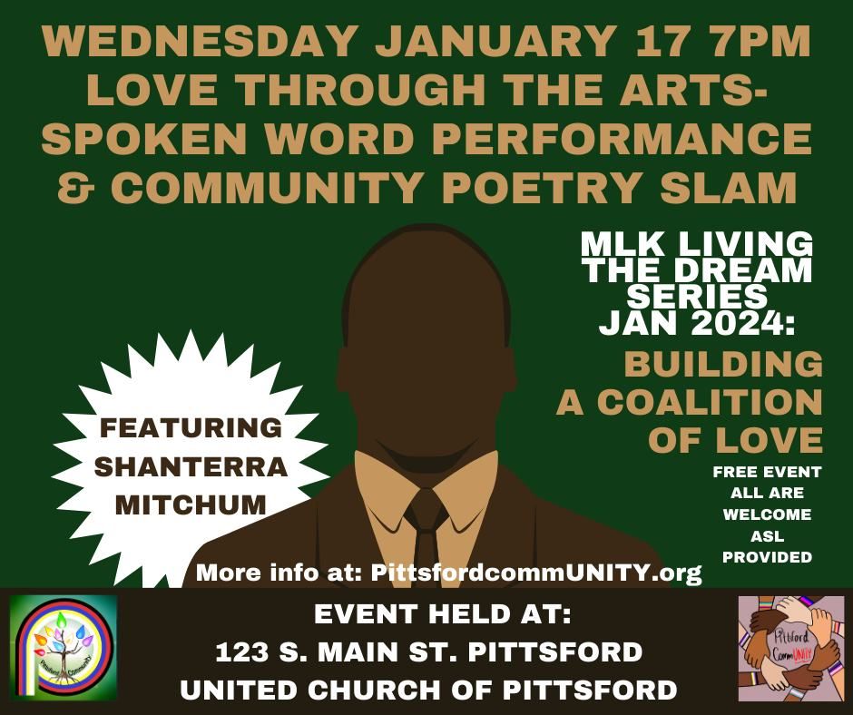 Love through the Arts - Spoken Word Performance by Shanterra Mitchum ...