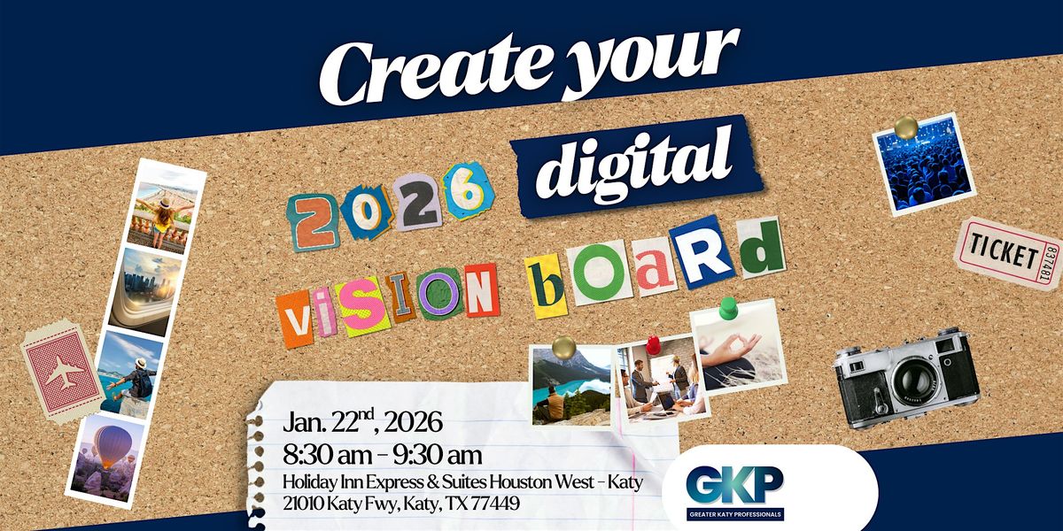 2026 Digital Vision Board Workshop with Canva by Greater Katy ...