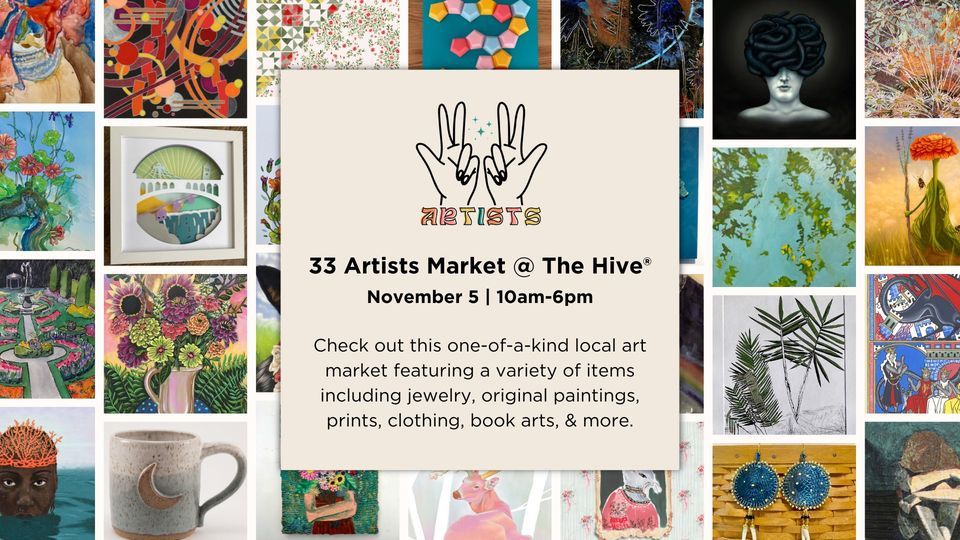 33 Artists Market @ The Hive® at The Hive: A Spokane Public Library on ...