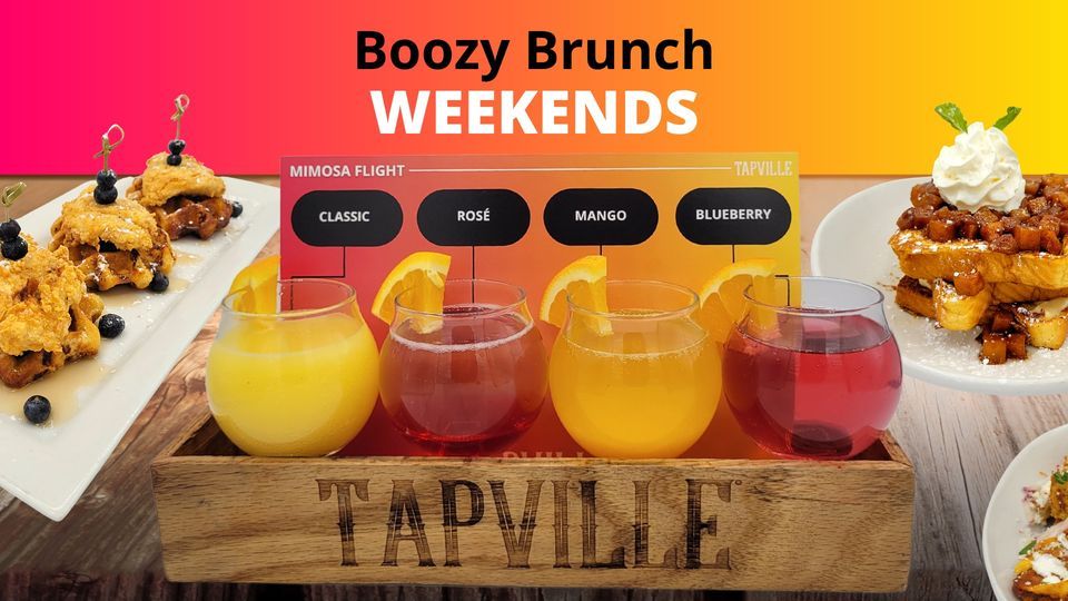Boozy Brunch at Tapville Social - Evanston on 25th March, 2023