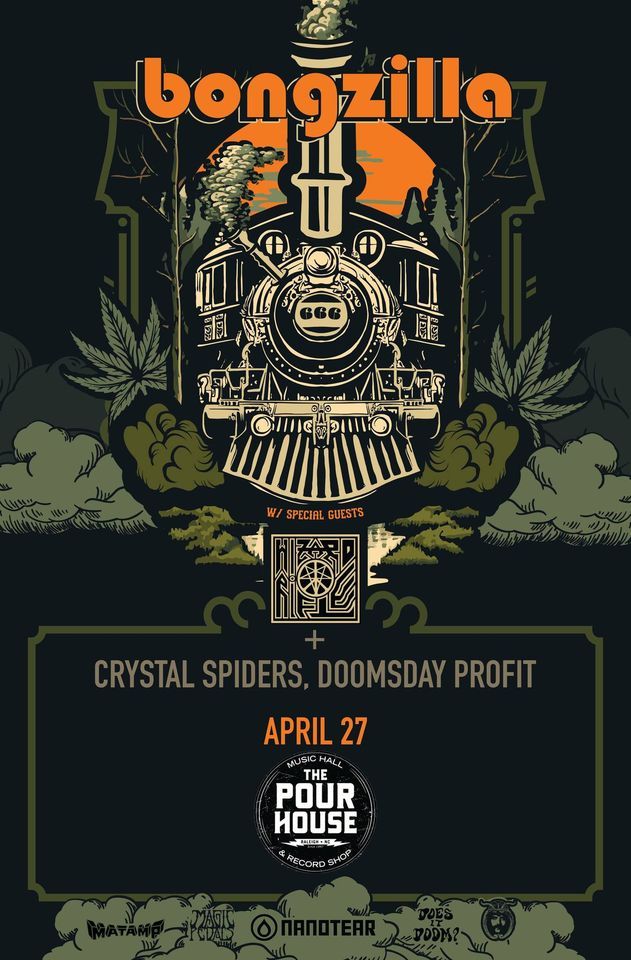 Bongzilla w/ Wizard Rifle, Crystal Spiders, Doomsday Profit at 224 S Blount St Raleigh NC 27601 ...