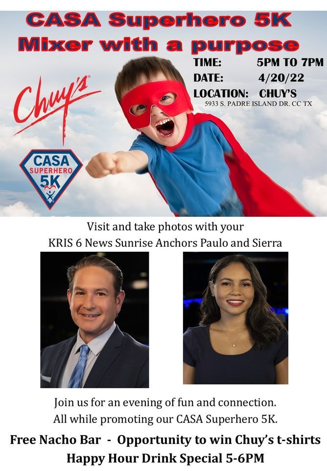 CASA 5K Mixer with a Pupose | Chuy's (Corpus Christi, TX) | April 20, 2022