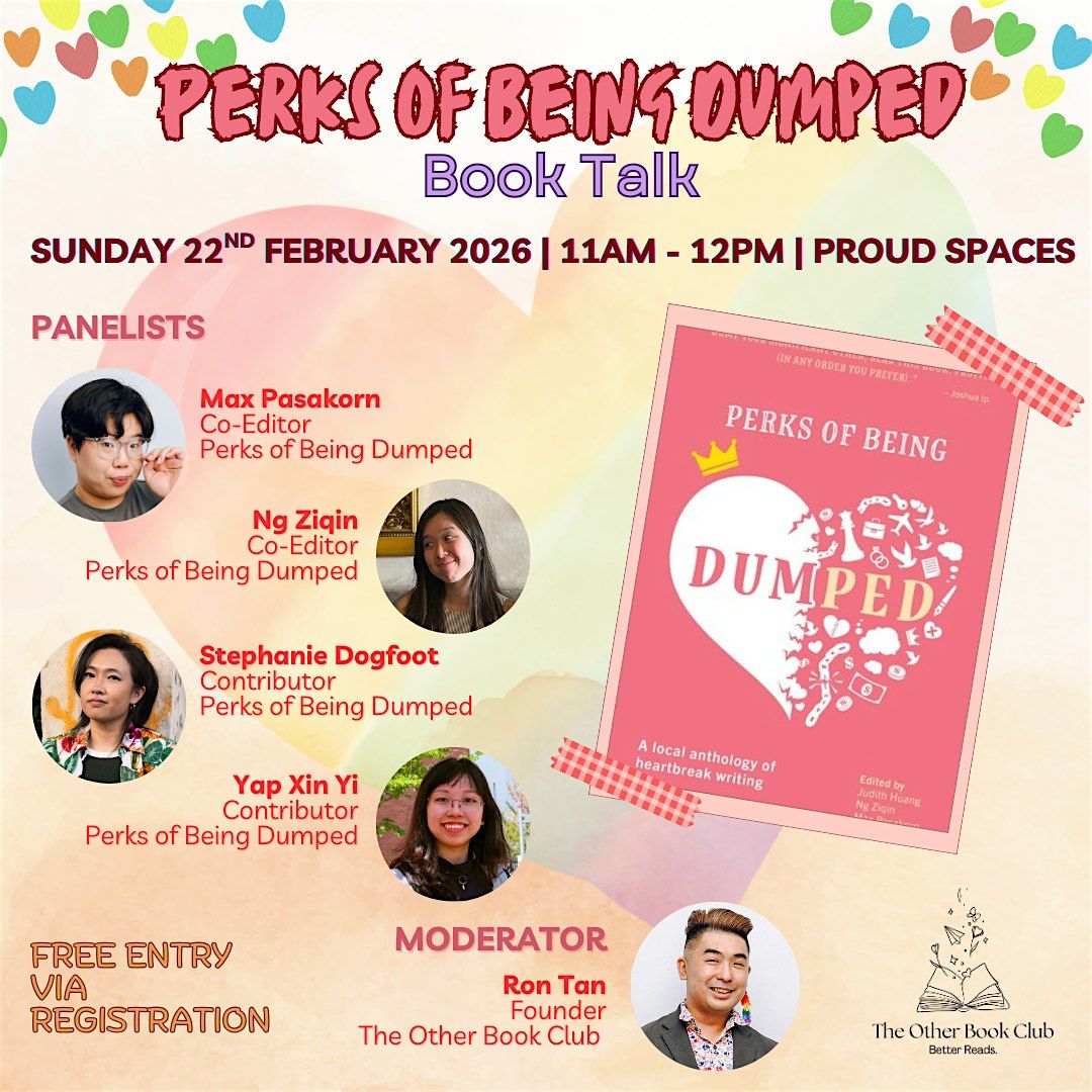 "Perks of Being Dumped" Book Talk by The Other Book Club at Proud ...