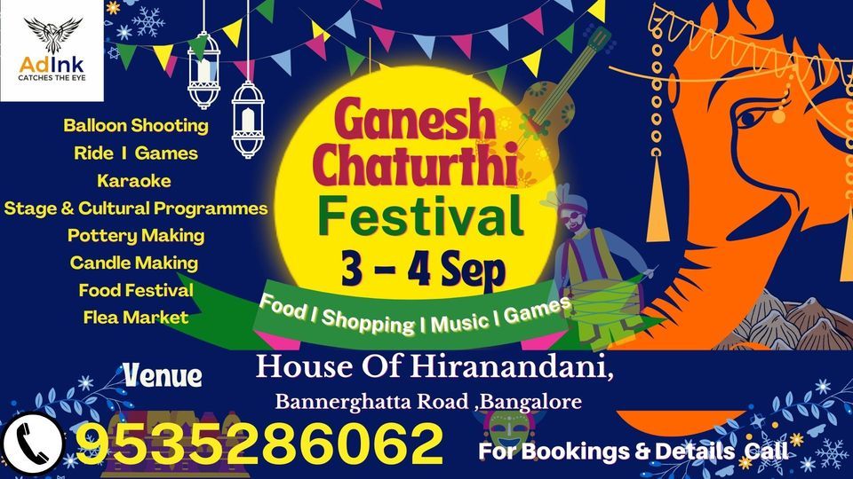 Ganesha Chaturthi - Family Shopping Festival at DLF Newtown, Bangalore ...