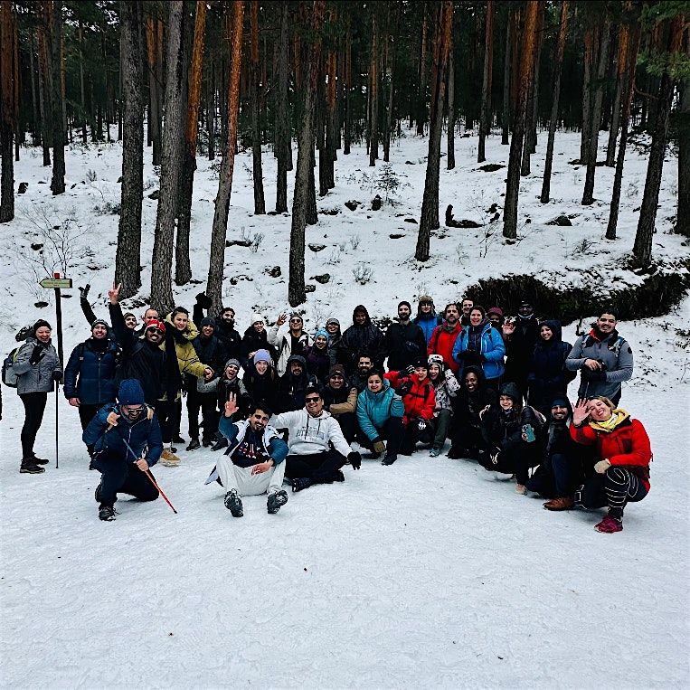 Snow fall Hike. Mirador de los poetas- Cercedilla. 14KM medium hard at ...