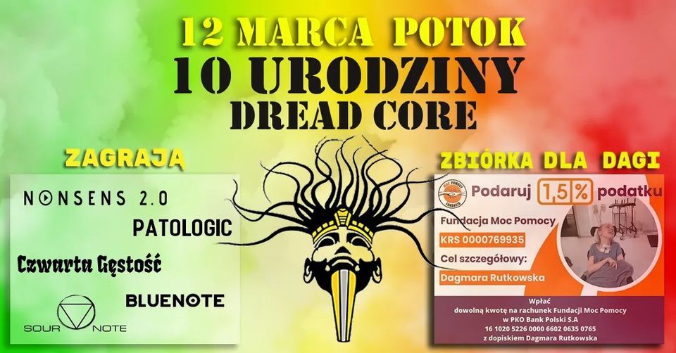 DreadCore X Urodziny / Potok / 12.03 / Warszawa at Potok : Drugi Dom ...