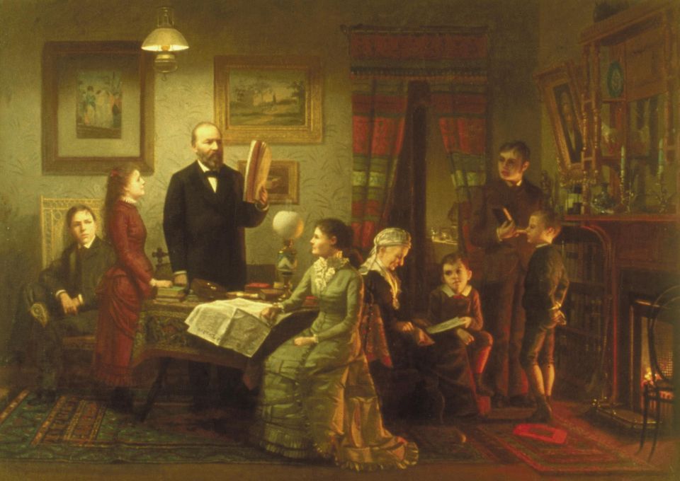 A Winter Evening at Lawnfield with Mrs. Lucretia Rudolph Garfield ...