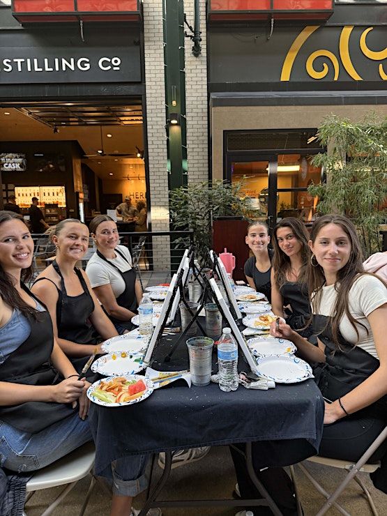 Paint & Sip at 5th St Alley “Heart Eyes” at Art with Alejandro, Eugene ...