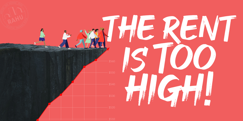 RAHU Campaign Launch - The Rent Is Too High! | Victorian Trades Hall ...