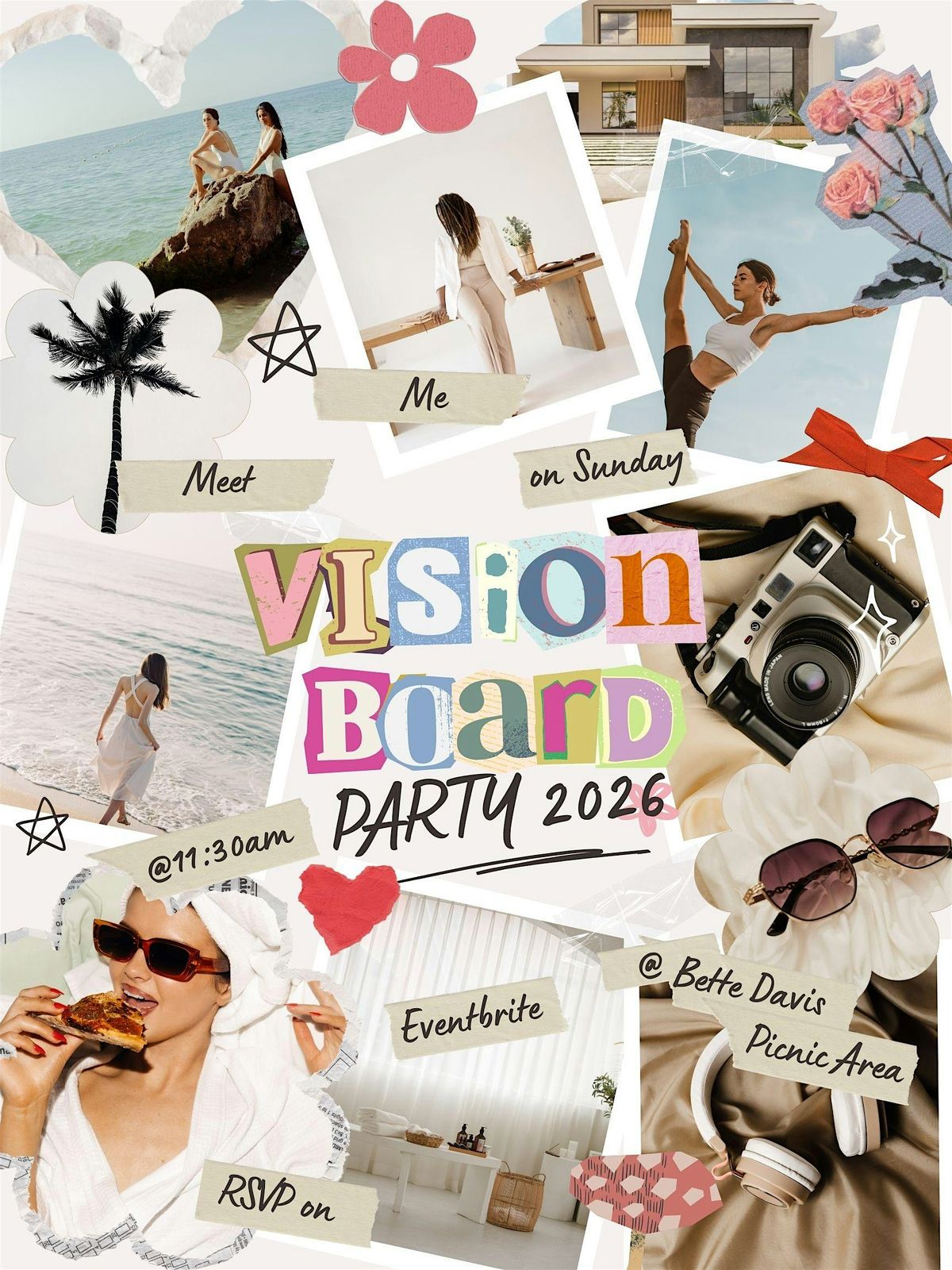 Vision Board Party 2026 at Bette Davis Picnic Area, Glendale on 25th ...