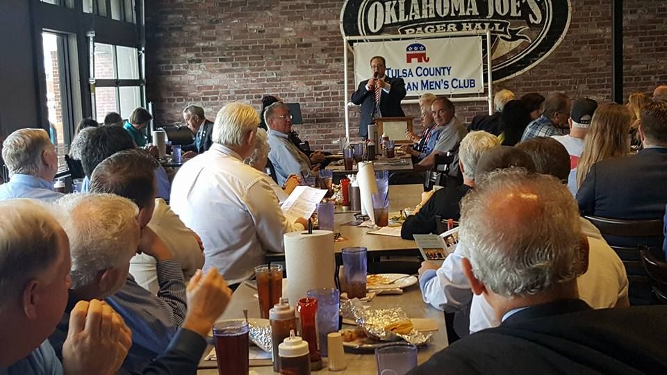 Tulsa County Republican Mens Club Lunch w/ Beverly Atteberry, Jay Estes ...
