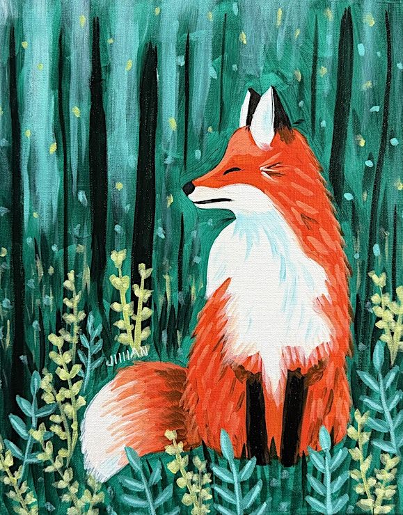 Spring Fox Paint Party at 25110 E Strode Rd, Blue Springs on 5th ...