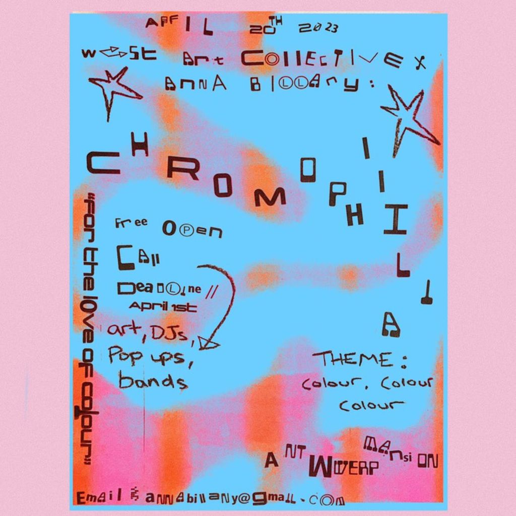 West x Anna Billany presents: Chromophilia at Antwerp Mansion at West ...