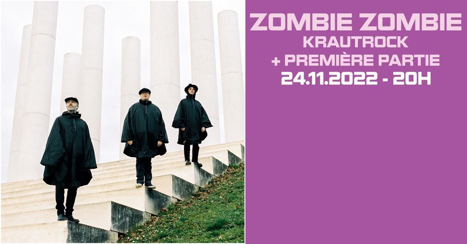 CONCERT >> ZOMBIE ZOMBIE + Première partie at Le KUBB - Le Tangram ...