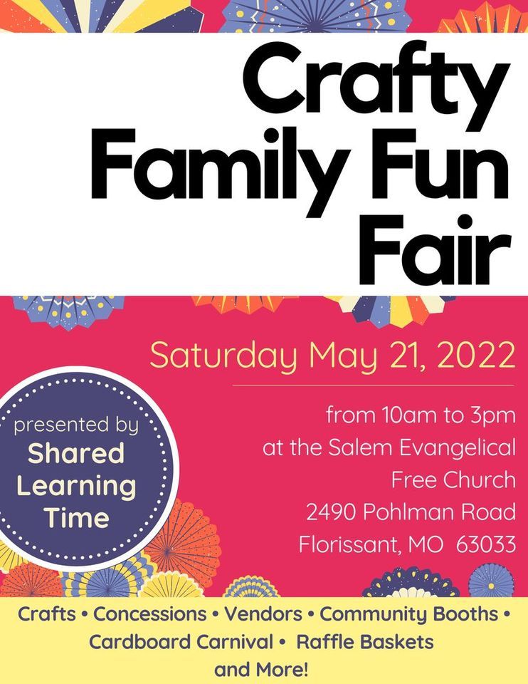 Crafty Family Fun Fair at North County Community Church - NC3 ...