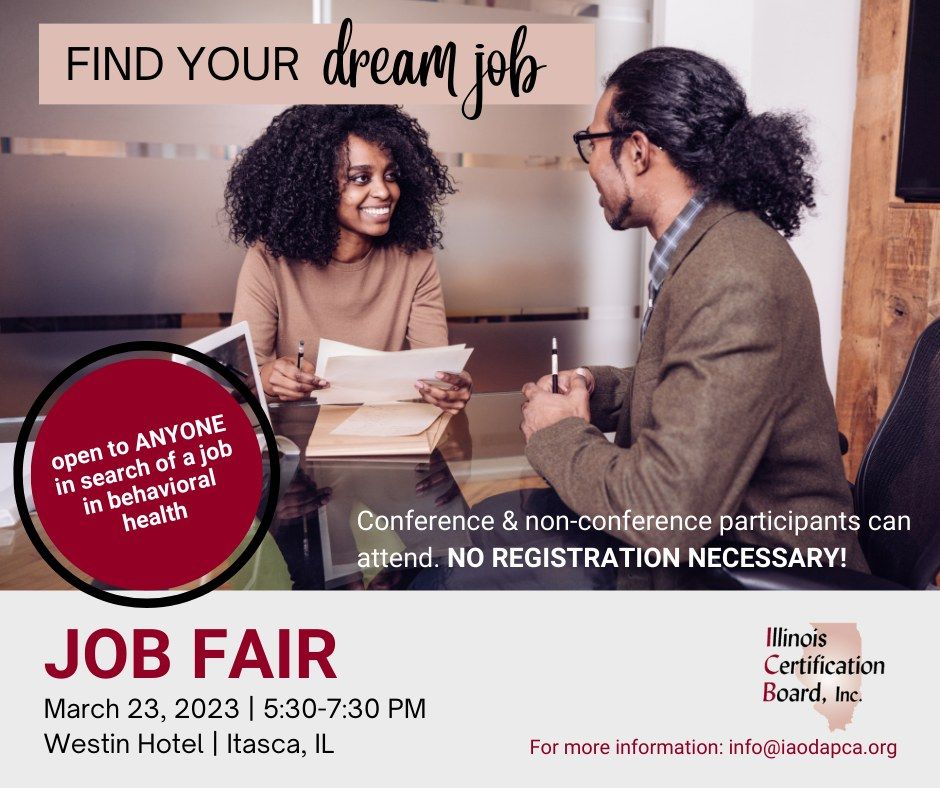 2023 ICB Job Fair at The Westin Chicago Northwest, Itasca on 23rd March ...