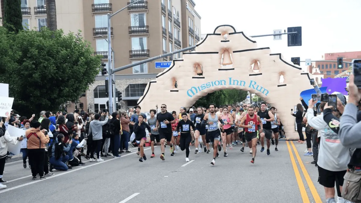 Mission Inn Run 2025 at Mission Inn, Riverside on 19th October, 2025