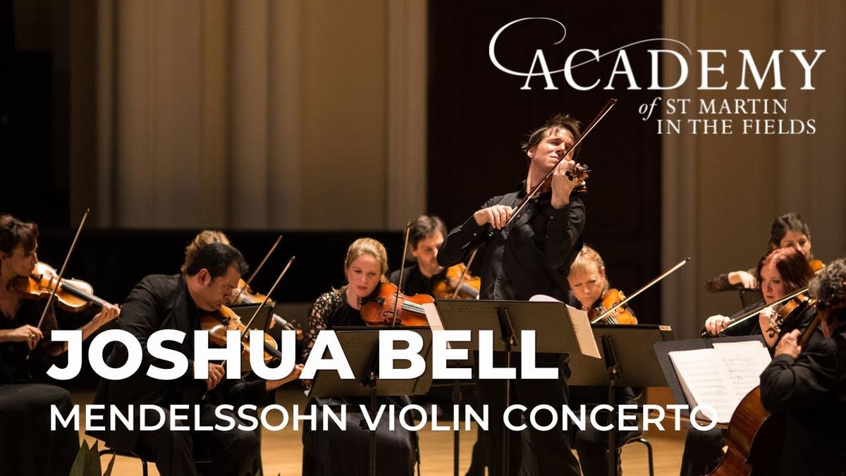 Joshua Bell with National Arts Centre Orchestra at Southam Hall at ...