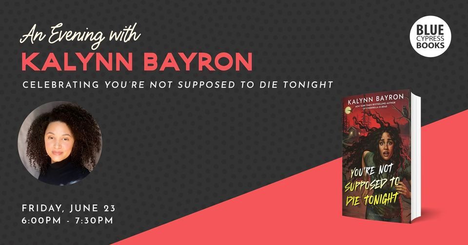 An Evening with Kalynn Bayron at Blue Cypress Books, New Orleans on ...