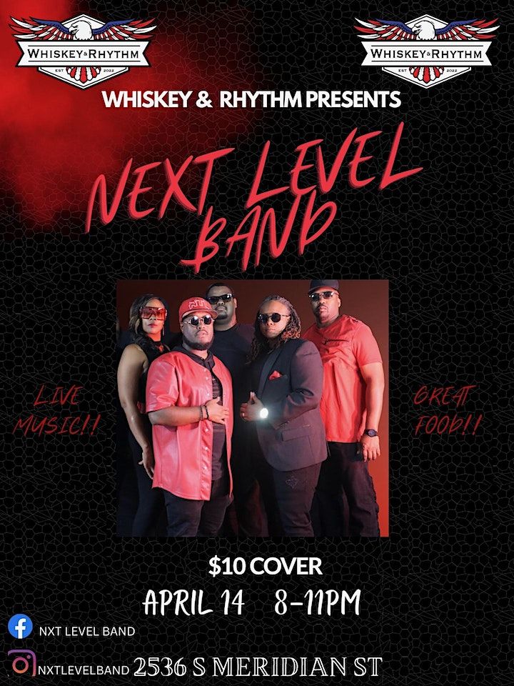 The Next Level Band/ B. Swift Presents: T.G.I. Fridays @ Whiskey ...