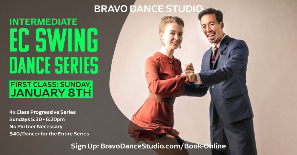 Intermediate East Coast Swing Series | Bravo Dance Studio, Louisville ...