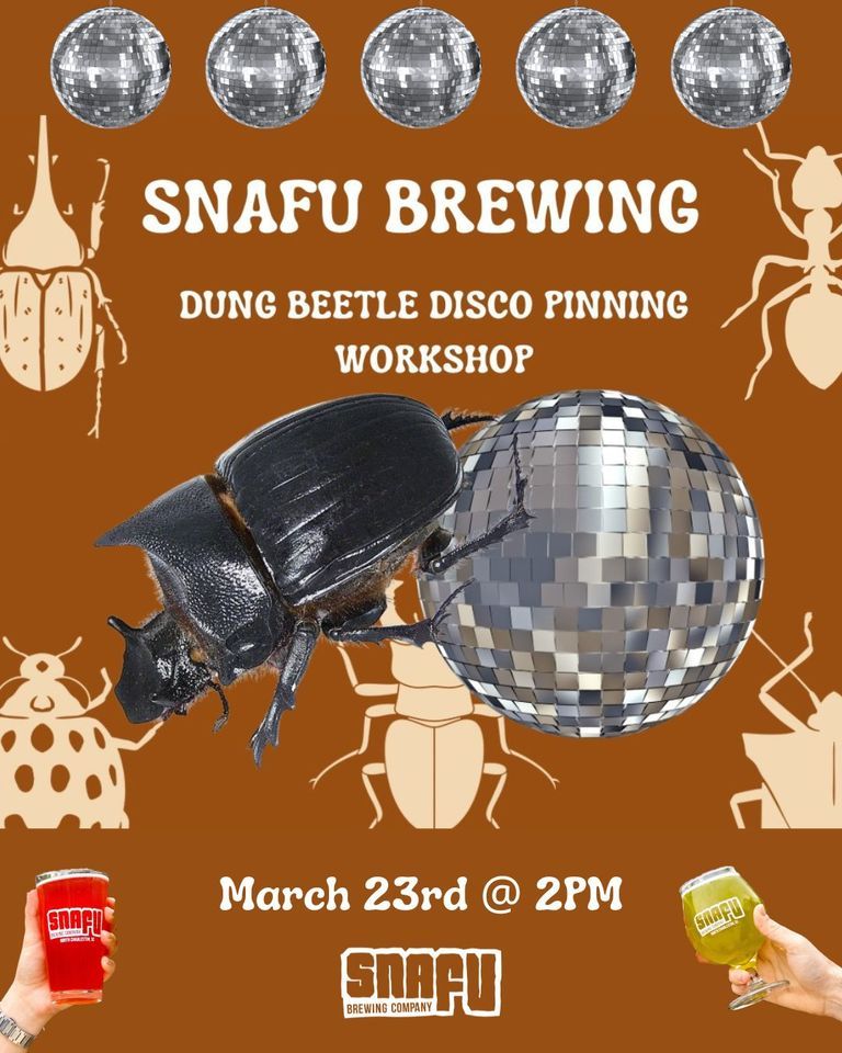 Dung Beetle Disco w/ The Bug Lady | 3280 Industry Dr, North Charleston ...