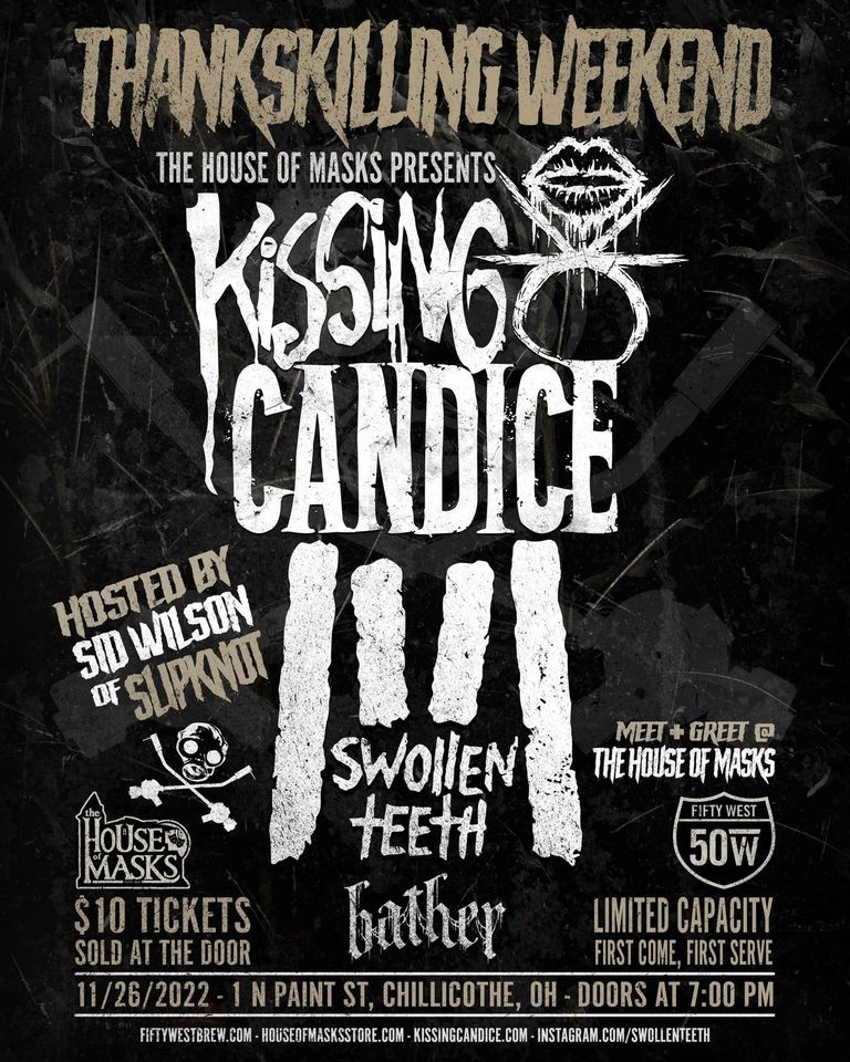 The House of Masks Presents - THANKSKILLING WEEKEND, hosted by Sid ...