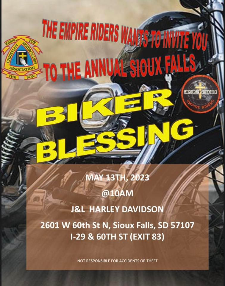 Annual Biker Blessing at J&L Harley-Davidson (Sioux Falls) on 13th May ...