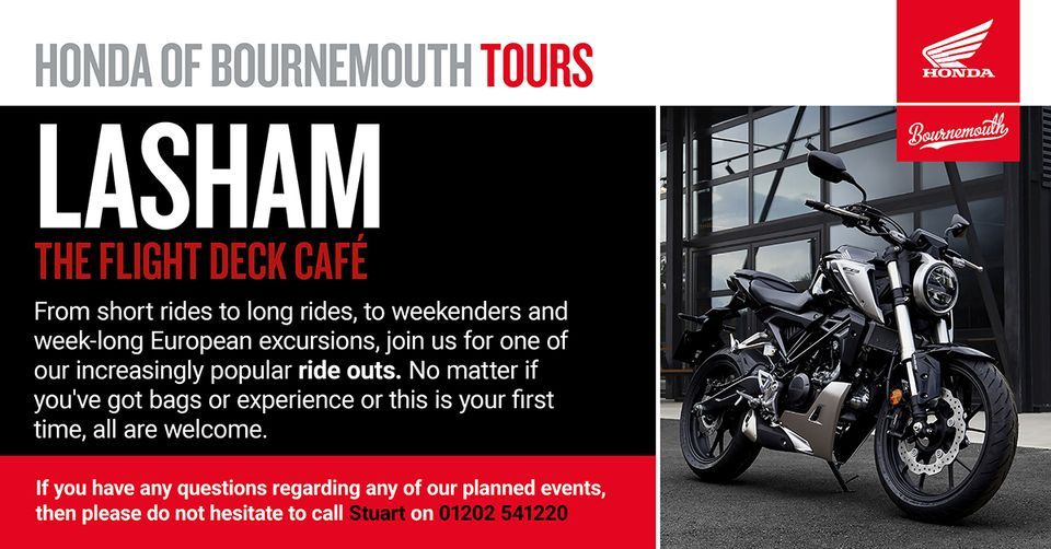 Lasham - The Flight Deck Cafe (Tour) at Honda Of Bournemouth, Poole on ...