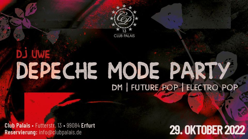 Depeche Mode Party ★ 80s, Wave, Synthiepop, Electro und Futurepop ...
