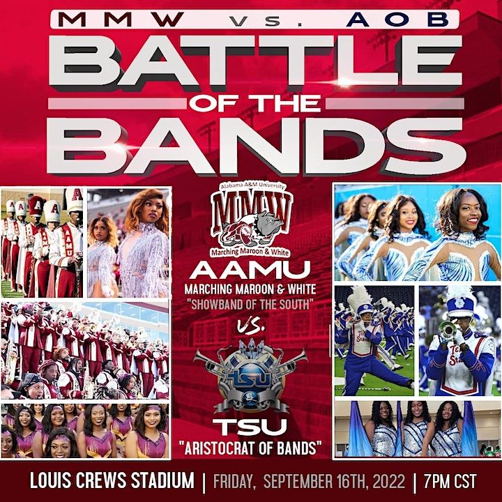 MMW vs. AOB Battle of the Bands at Alabama A&M University, Huntsville ...