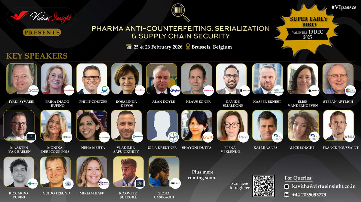 Pharma Anti-Counterfeiting, Serialization & Supply Chain Security 2026 ...