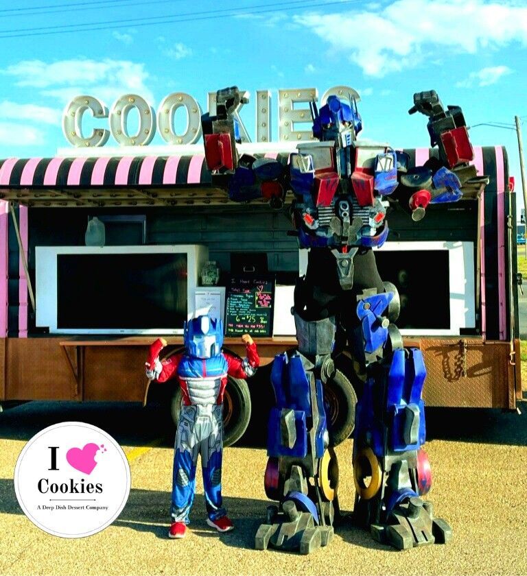 OPTIMUS PRIME & I HEART COOKIES in WOODWARD - this TUESDAY 5/2 at 1414 ...