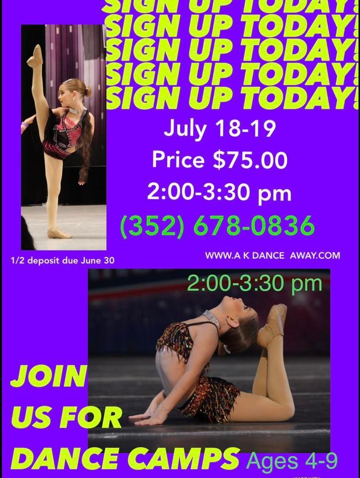 Dance camp at A K Dance Away at A K Dance Away Dance Studio, Spring ...