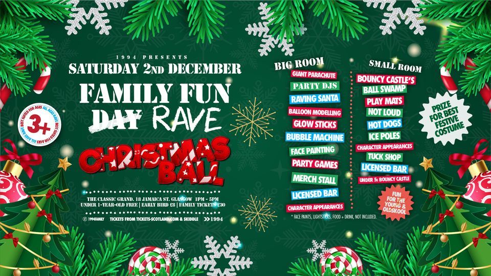 1994 Family Christmas Ball Rave | The Classic Grand, Newton Mearns, SC ...