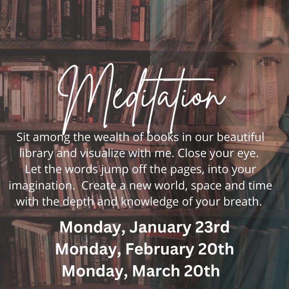 Meditation with Michelle at Dimmick Memorial Library, Jim Thorpe on ...