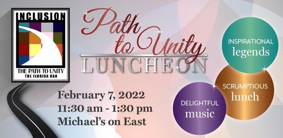 Path to Unity Luncheon | Michael's On East, Sarasota, FL | February 7, 2022