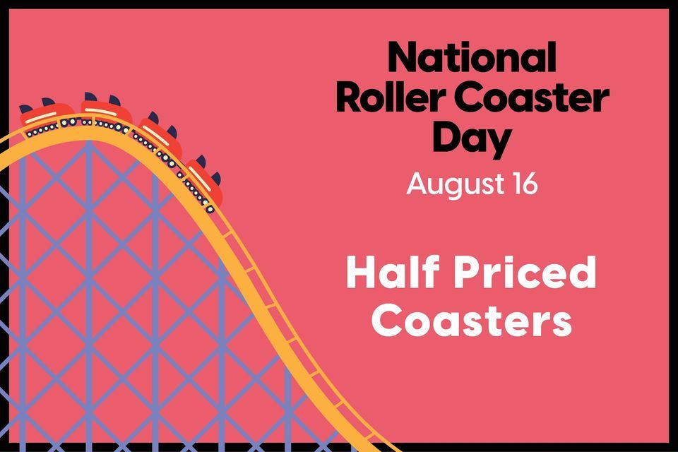 National Roller Coaster Day at Casino Pier & Breakwater Beach, Seaside ...