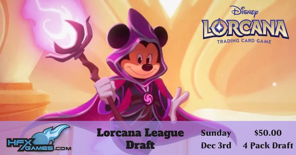 Disney Lorcana Draft | HFX Games & Collectibles, Dartmouth, NS ...