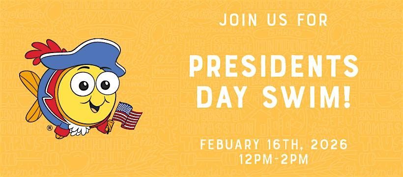 Presidents Day Swim! at Goldfish Swim School - Elmhurst on 16th ...