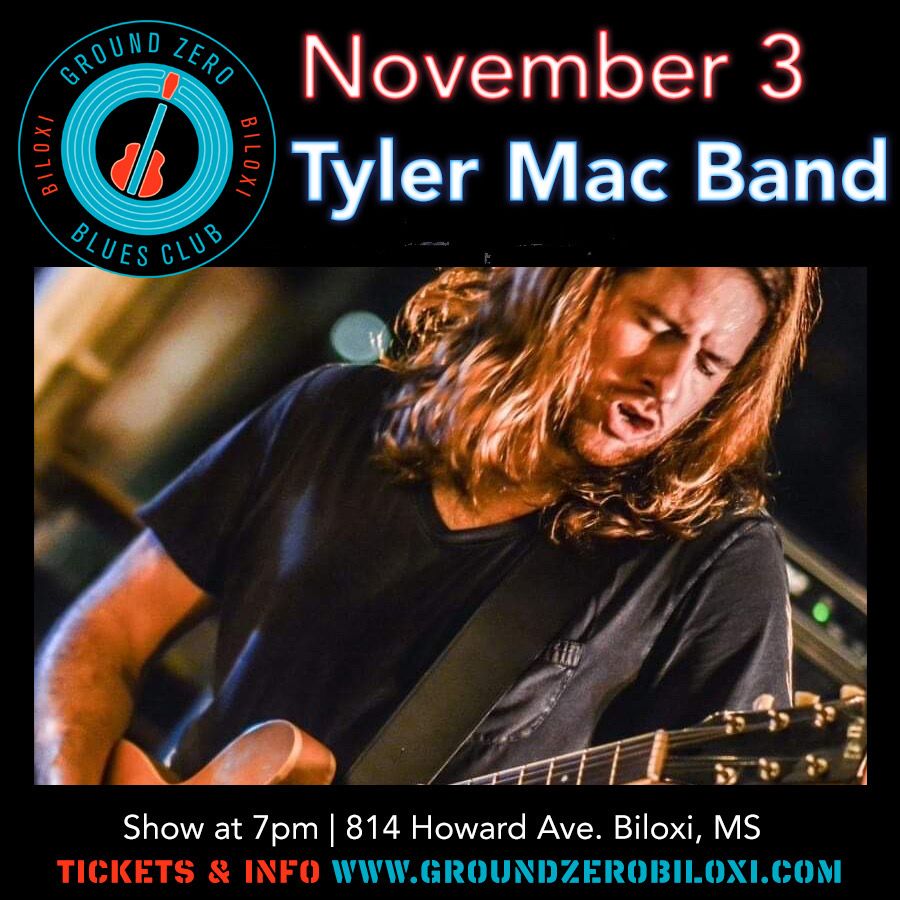 Tyler Mac Band Ground Zero Blues Club Biloxi November 3 2022 tyler-mac-band-ground-zero-blues-club-biloxi-november-3-2022