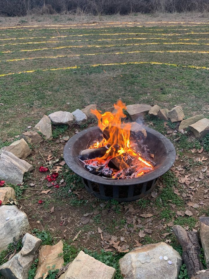 Spring Labyrinth Celebration - Fireside Evening at 611 and 613 Ridgely ...