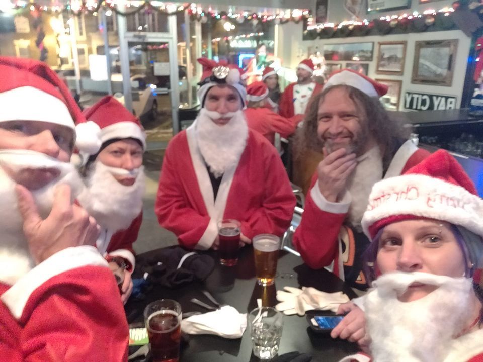 Santa crawl at Ohare's Bar and Grill, Bay City on 15th December, 2022