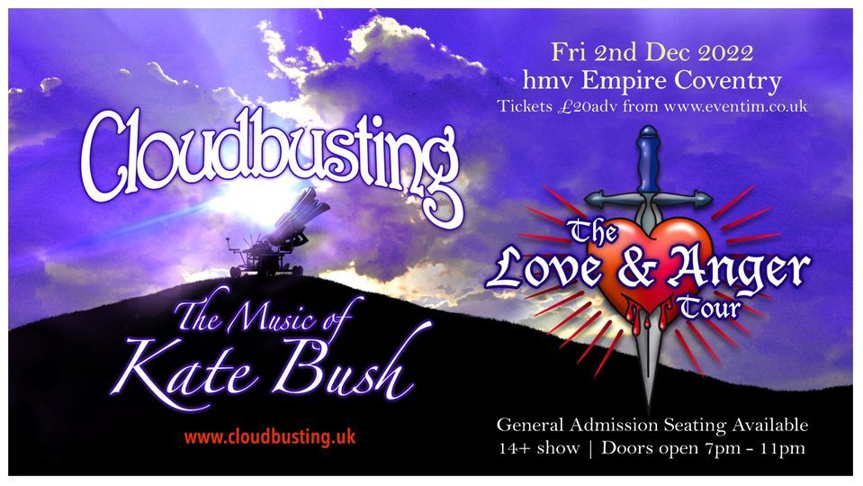 CLOUDBUSTING hmv Empire | hmv Empire Coventry | December 2, 2022