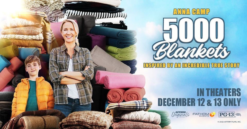 5,000 Blankets | Marcus Ridge Cinema, New Berlin, WI | December 12, 2022