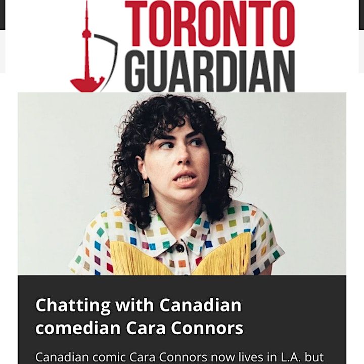 Cara Connors Stand Up Comedy Show: Live at Nothing Fancy Toronto! at ...