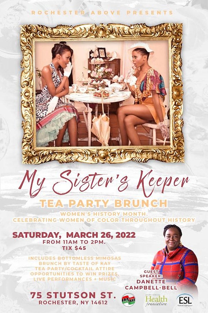 My Sisters Keeper Tea Party Brunch | 75 Stutson St, Rochester, NY ...