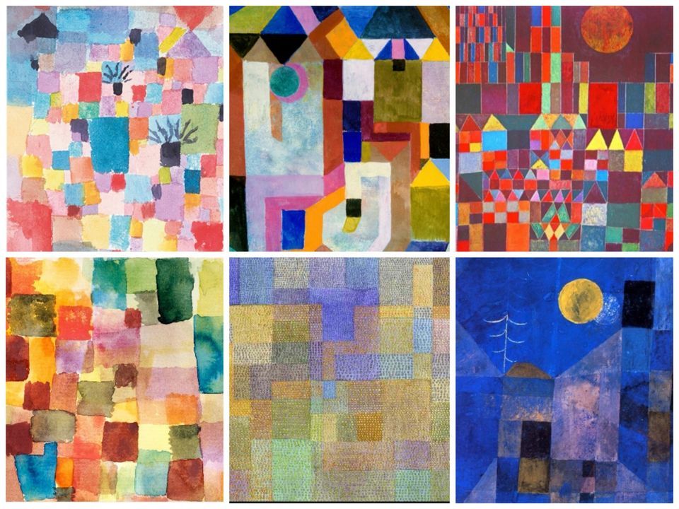 ART ON THE VAN GOGH: Paul Klees Color Fields | Saxifrage Studio ...