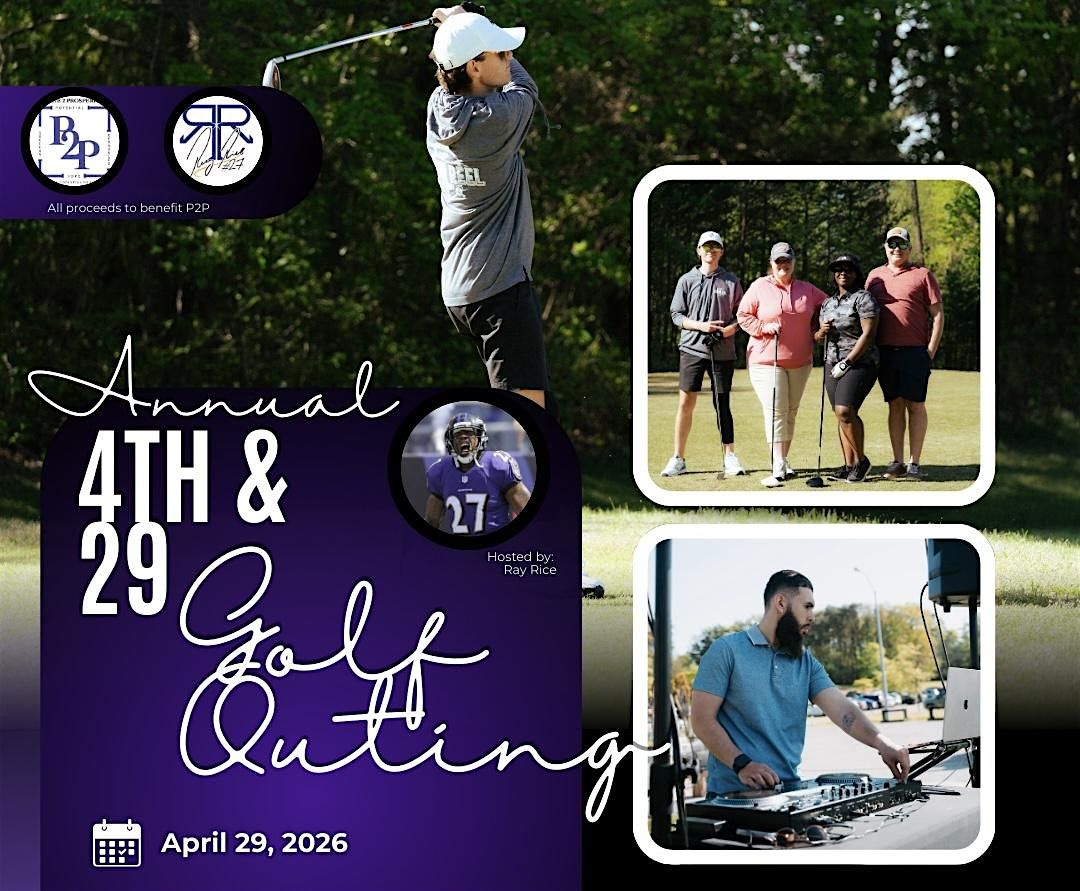 Annual 4th and 29 Golf Outing Hosted by Ray Rice at Compass Pointe Golf ...