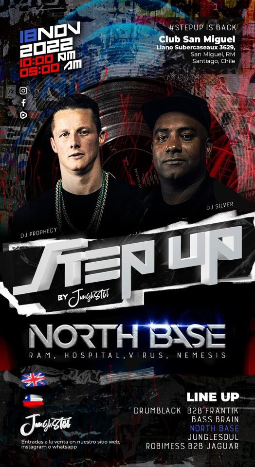 Junglist Chile (North Base Latin America Tour 2022) at Club San Miguel ...